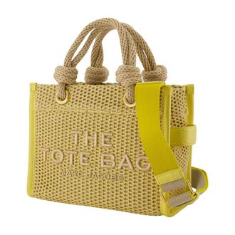 Marc Jacobs Textured Synthetic Tote Bag - Yellow