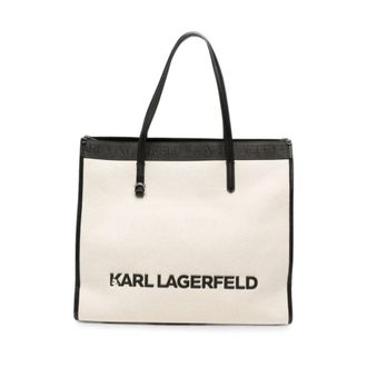 Karl Lagerfeld Femme, Sacs, Beige, Taille: ONE Size A106 Tote