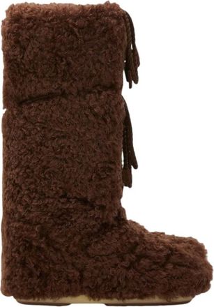 Moon Boot Femme, Chaussures, Brun, Taille: 35 EU Icon Curly Extra Boot