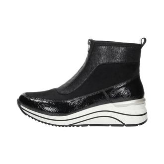 Remonte Enkellaarsjes Plat - - Shoes - Damen - Schwarzk - 45 EU