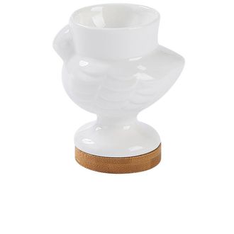 Cabilock Eierbecher Keramik H&uuml;hnerform Eierhalter Stabiler Eierst&auml;nder F&uuml;r Fr&uuml;hst&uuml;ck Haushalt Und Osterdekoration Praktisches Geschenk F&uuml;r Freunde