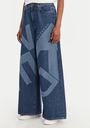 Max Mara Jeans Vortice 2615181011 Dunkelblau Wide Leg