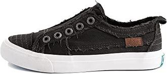 Blowfish Femme Play Basket, Toile fumée Noire, 40.5 EU