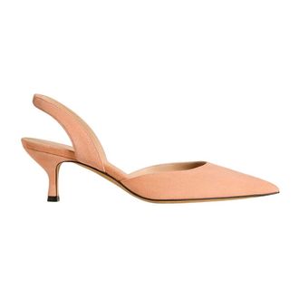 Kiton Femme, Chaussures, Rose, Taille: 40 1/2 EU Escarpin en daim