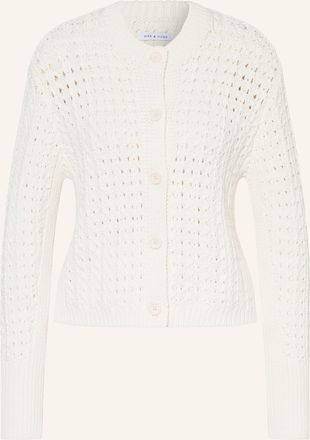 Mrs & Hugs Mrs & Hugs Strickjacke weiss