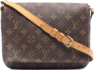 Louis Vuitton sac porté épaule Musette Tango Monogram (2000) - Marron