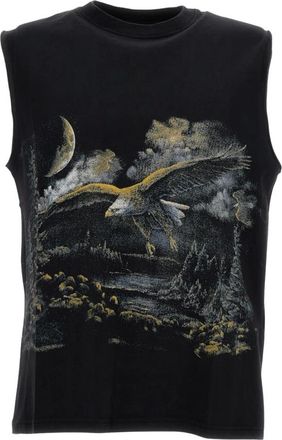 Roa Roa, Homme, Tops, Noir, Taille: S FAI Sleeveless Tee