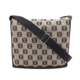 Loewe Pre-owned Canvas Shoulder Bag - - Pre-owned - Damen - Beige - ONE SIZE