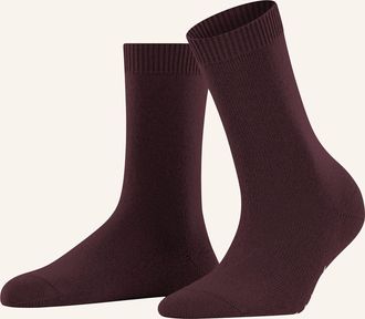 Falke Socken Cosy Wool Mit Merinowolle rot