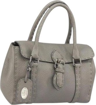 Fendi Sac &agrave; main Pre-owned - Femme - Pre-owned - Gris - Taille: ONE Size