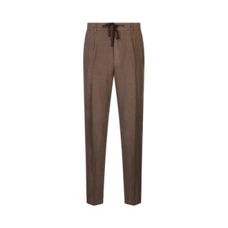 PESERICO Homme, Pantalons, Brun, Taille: XL Chinos