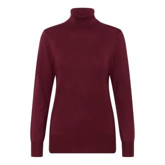 Kaffe Astrid Rollkragenpullover - - Knitwear - Damen - Rot - XS