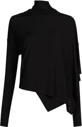 Helmut Lang Gilet uni assym&eacute;trique