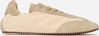 Arket Sneaker Aus Veloursleder Und Nylon -Beige