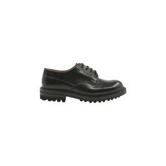 Churchs Derby-Schn&uuml;rschuhe aus geb&uuml;rstetem Kalbsleder - - Shoes - Herren - Schwarzk - 42 EU