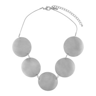 Dansk Copenhagen Short Orbit Necklace - - Accessories - Damen - Grau - ONE SIZE