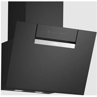 Bosch Schr&auml;ghaube 60 cm 768m3/h a+ schwarz - dwk67fn60