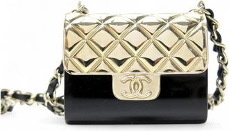 Chanel Halskette - NEUE SELTENE CHANEL VERFLECHTETE KETTE MIT TIMELES - Gr. unisize - in Gold - f&uuml;r Damen
