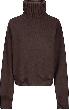 Extreme Cashmere Pull Col Rond - Marron Fonc&eacute;