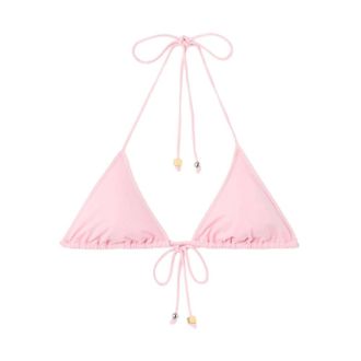 Jacquemus Femme, Maillots de bain, Rose, Taille: 40 FR Triangle Bikini Top