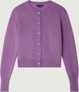 SOEUR CARDIGAN GRIFFITH VIOLET