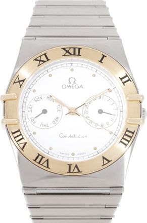 Omega Uhr - Constellation - Gr. unisize - in Wei&szlig; - f&uuml;r Damen