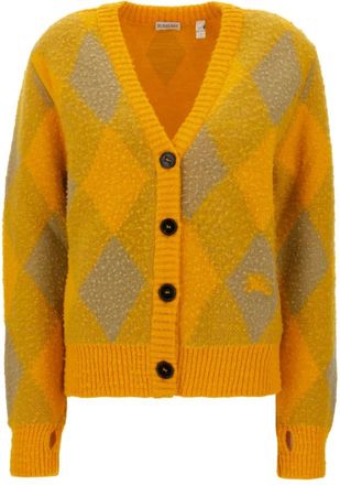 Burberry Femme, Pulls, Orange, Taille: 38 FR Cardigans