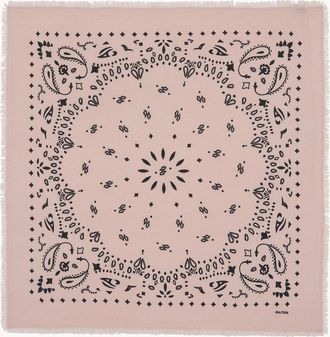 Kujten Grand bandana cachemire imprim&eacute; - Grand Bandana Hachiko