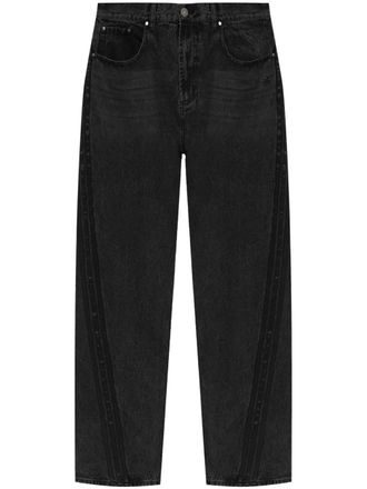 adidas jean à coupe droite - Bleu