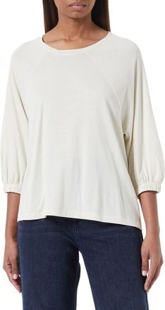 Sisley Sisley Damen Sweater L/S 3QU4L102N T-Shirt, Creamy White 0L8, S