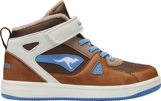 Kangaroos Unisex K-CP Kalley II EV Sneaker, Brown/Sky, 38 EU