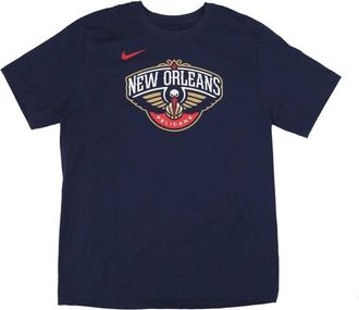 Nike New Orleans Pelicans Logo-T-Shirt - - Sport - Herren - Blau - L
