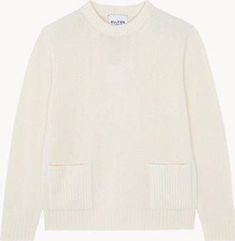 Kujten Pull cachemire femme col rond - Pull Lida