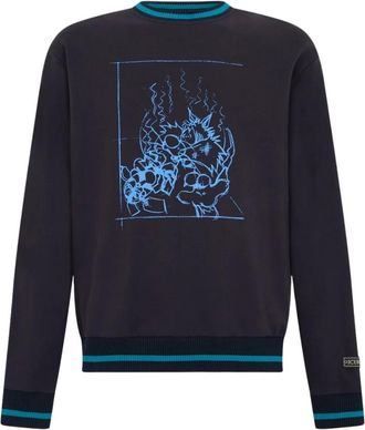 Iceberg Rundhals-Sweatshirt - - Sweatshirts & Hoodies - Herren - Blau - L