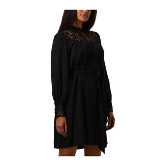 Suncoo Elegantes Schwarzes Minikleid - - Dresses - Damen - Schwarzk - XS