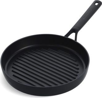 KitchenAid Kitchenaid Grillpfanne 28 cm - Classic - Extra Robuste Antihaftbeschichtung, Aluminium, Induktion, Backofenfest bis 160°C, Spülmaschinengeeignet, Ergo