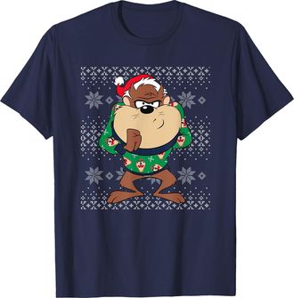 Looney Tunes Weihnachten Looney Tunes Taz T-Shirt