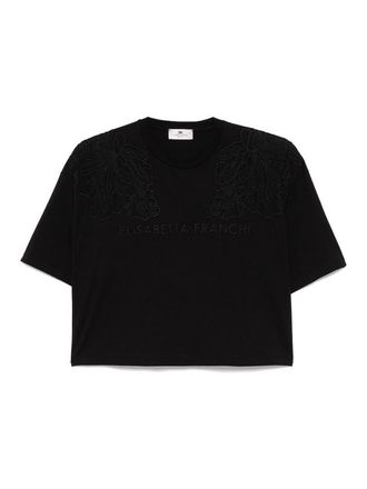 Elisabetta Franchi T-Shirt - Noir