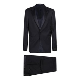 Tagliatore Smoking - - Suits - Herren - Blau - 2XL