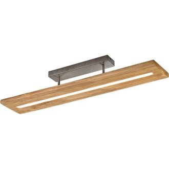 Trio Plafonnier led bois naturel style moderne 3400 lumens brad 16695361 16695361 16695361 16695361
