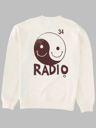 Paul Smith Organic Cotton Oversized Sweatshirt - White