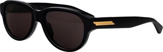 Bottega Veneta Bv1410S Sonnenbrille - - Accessories - unisex - Schwarzk - 55 MM