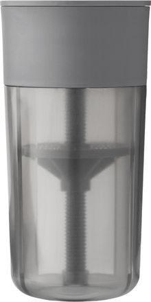 RIG-TIG Parmesanmühle CHEESE-IT - Feine Käsereibe - Moderne Handreibe, Deckel mit Drehverschluss, Gehäuse aus Kunststoff- & Edelstahl - Platzsparend - Kühlsch