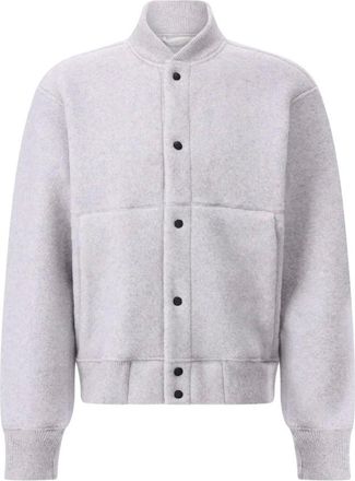 Canada Goose Homme, Vestes, Gris, Taille: XL Bomber en polaire avec style coll&egrave;ge