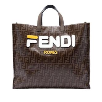 Fendi Sac cabas Pre-owned en toile - Femme - Pre-owned - Brun - Taille: ONE Size