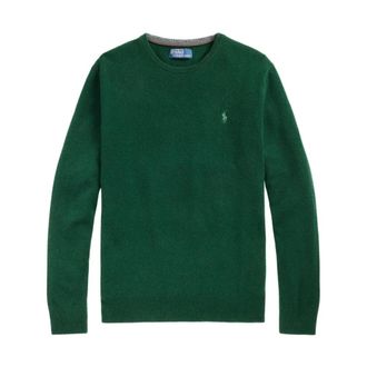 Polo Ralph Lauren Gr&uuml;ner Wollpullover Aw25 - - Knitwear - Herren - Gr&uuml;n - 2XL