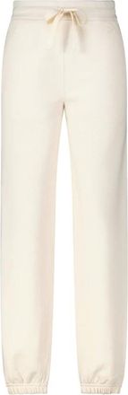 Jil Sander Femme, Pantalons, Beige, Taille: 42 FR Pantalons de survêtement avec broderie de logo