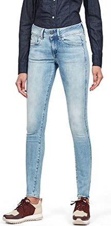 G-Star G-Star Femme Jean Lynn Mid Skinny, Bleu (sun faded blue D06746-8968-A587), 26W / 32L