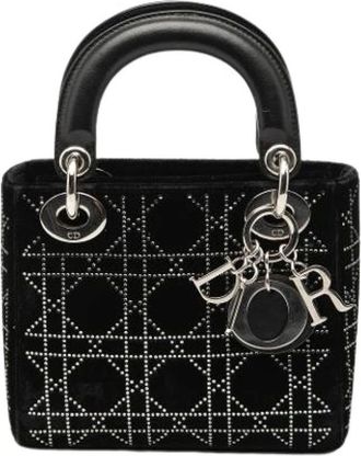 Dior Pre-owned Lady Dior - Femme - Pre-owned - Noir - Taille: ONE Size