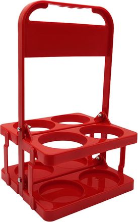 Generico Milchflaschenhalter, zusammenklappbarer Getr&auml;nke-Organizer, Getr&auml;nkekorb f&uuml;r den Au&szlig;enbereich, tragbares Wasserflaschen-Aufbewahrungsfach, Becherhalte